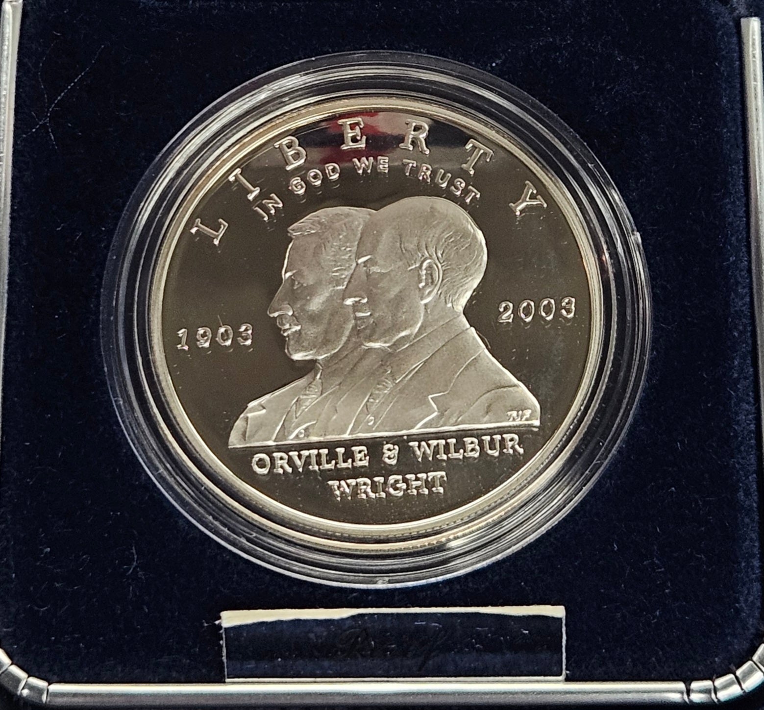 2003-P First Flight Centennial Silver Dollar Gem Brilliant Proof ...