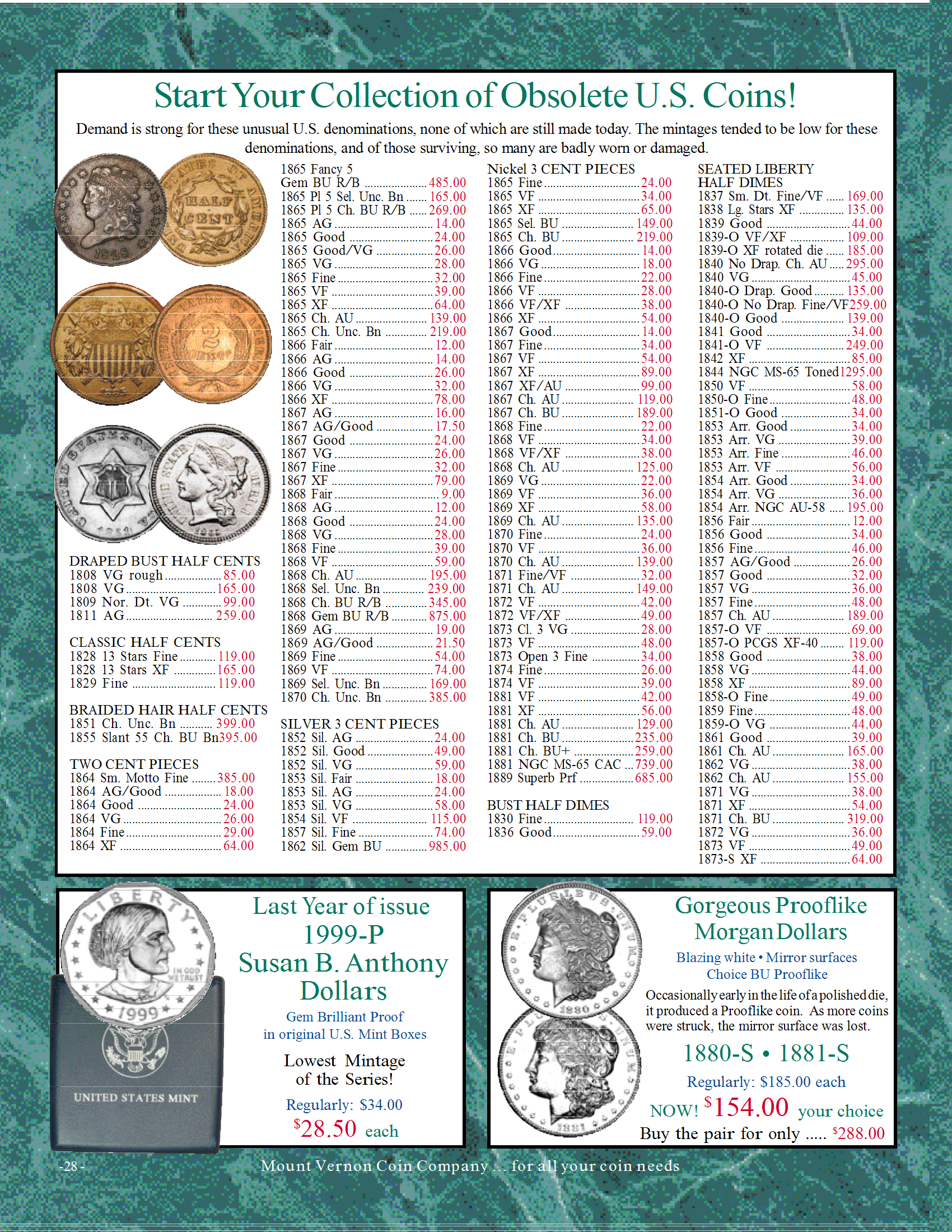 Catalog 1040 Page 28 – Mount Vernon Coin