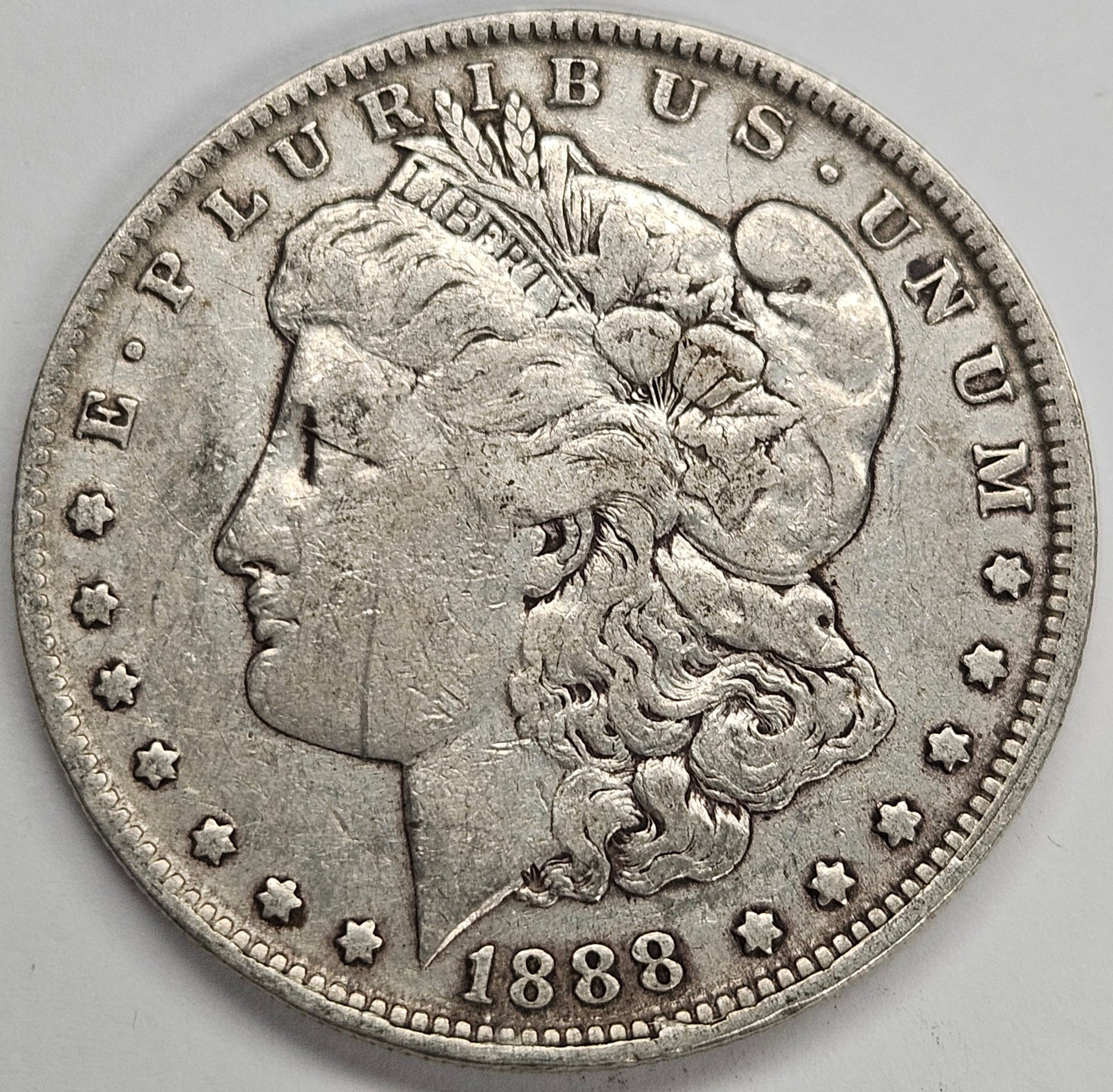 1888-O Hot Lips Morgan Dollar Very Fine – Mount Vernon Coin