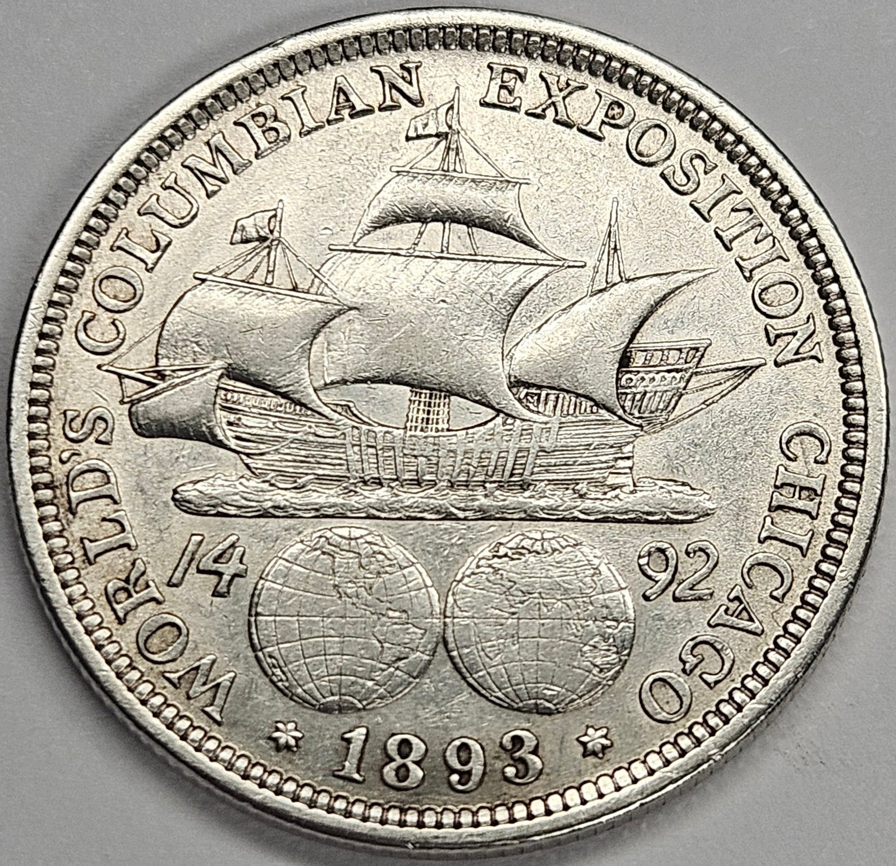 Columbian Half 1893 Choice About Uncirculated – Mount Vernon Coin