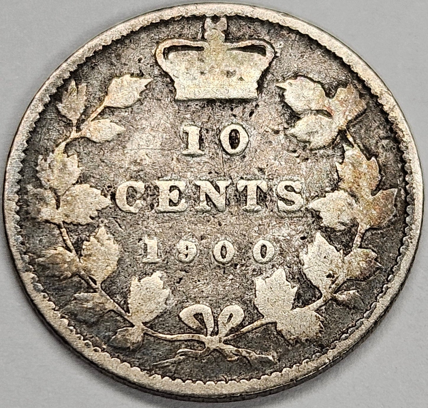 1900 Canadian 10 Cents Very Good – Mount Vernon Coin