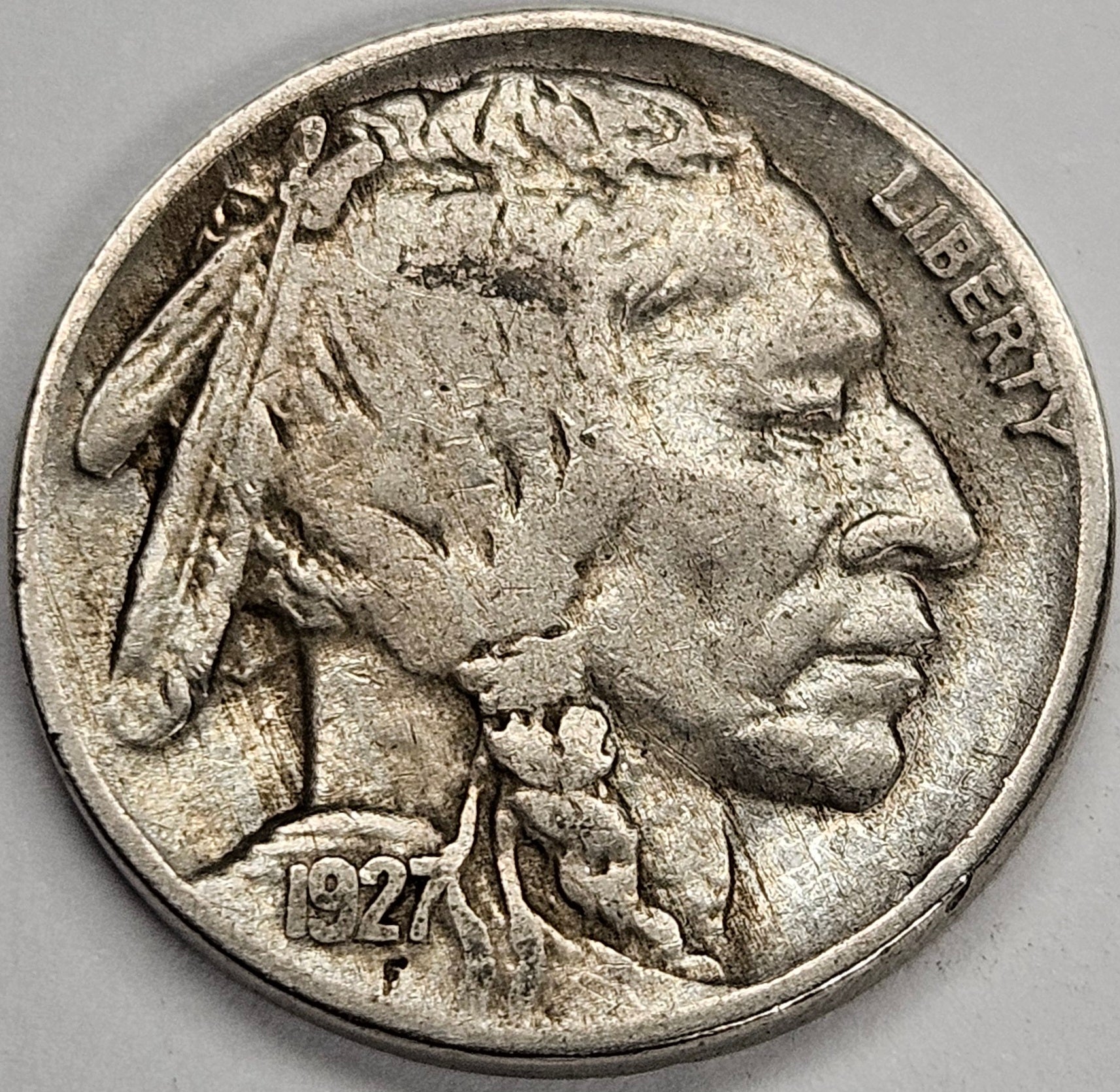 1927 Buffalo Nickel Extremely Fine – Mount Vernon Coin