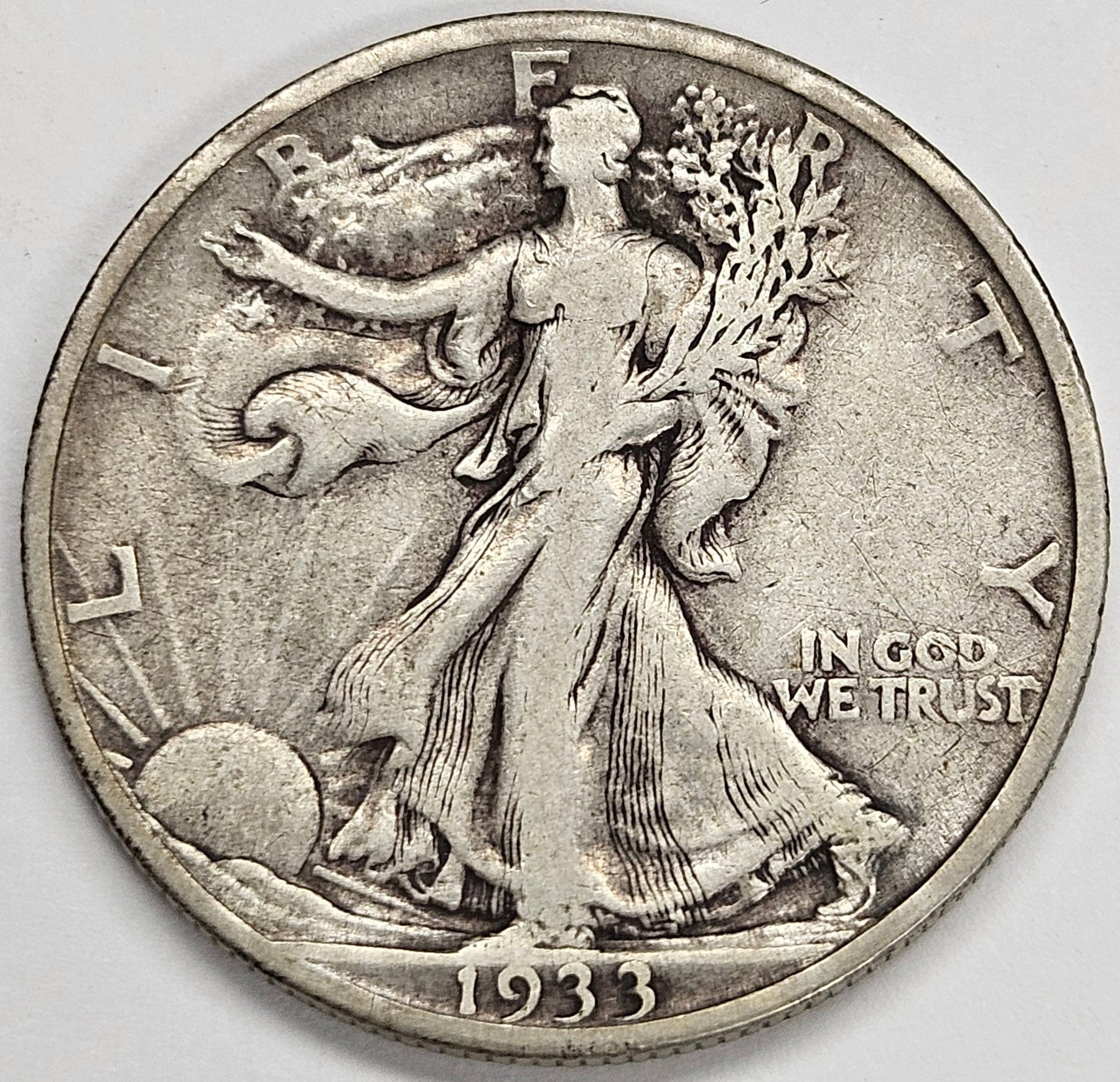 1933-S Walking Liberty Half Very Fine – Mount Vernon Coin