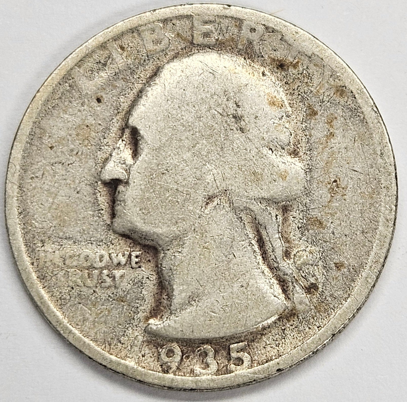 1935-D Washington Quarter Good – Mount Vernon Coin