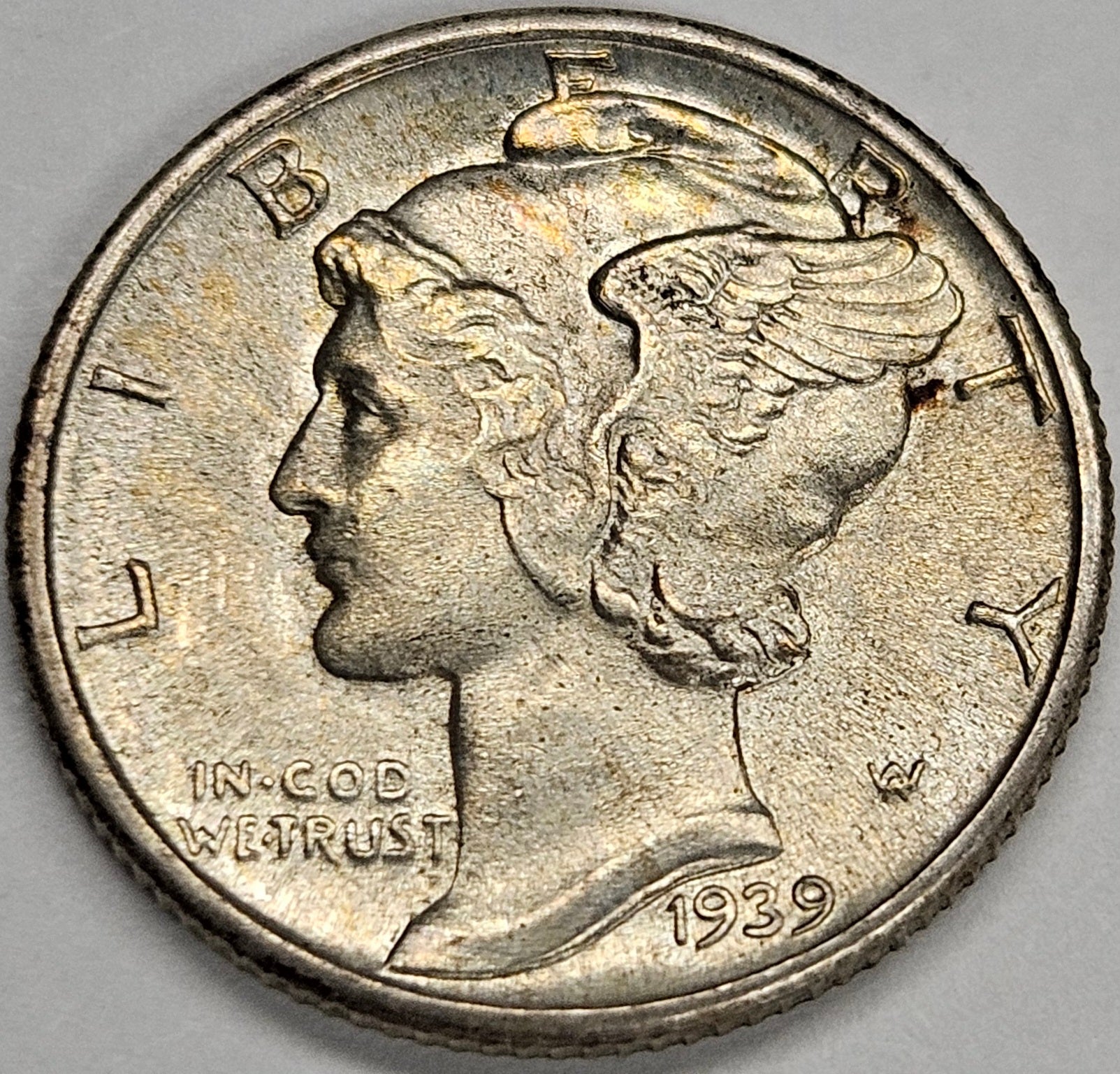 1939 Mercury Dime Choice BU Full Bands – Mount Vernon Coin