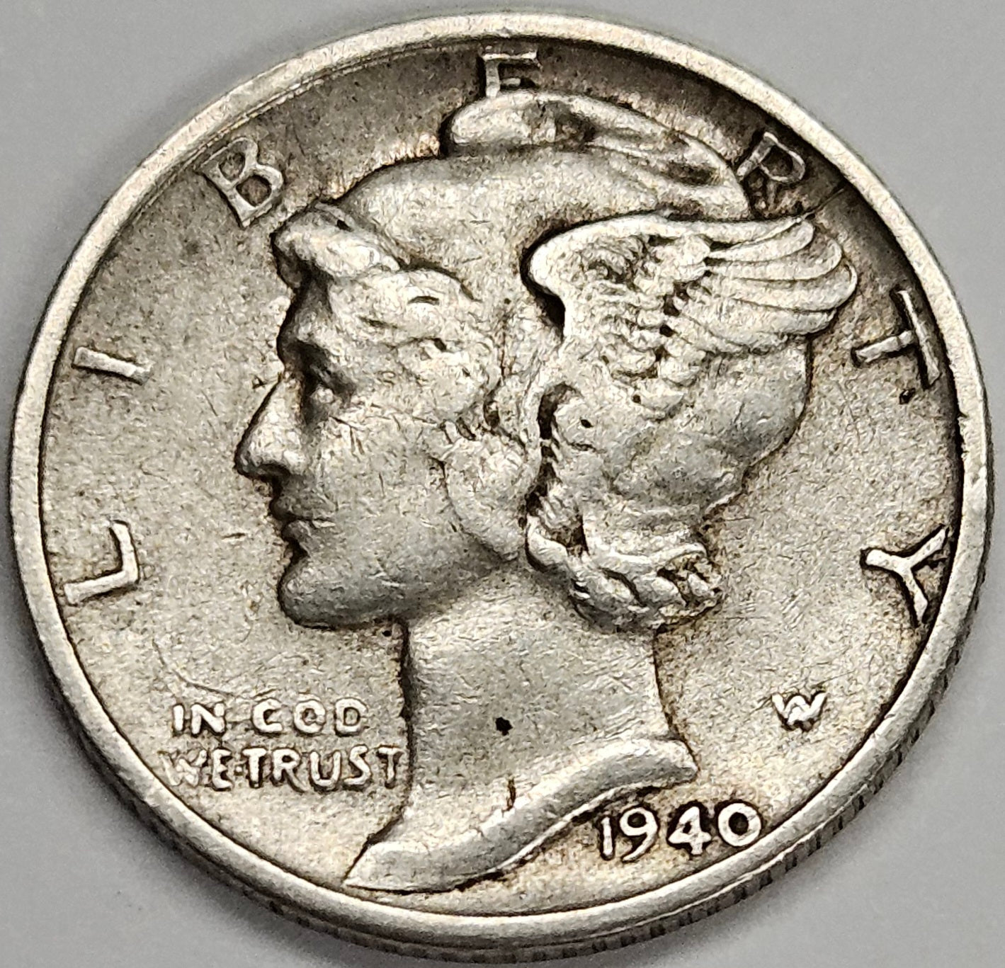 1940-S Mercury Dime Choice About Uncirculated – Mount Vernon Coin
