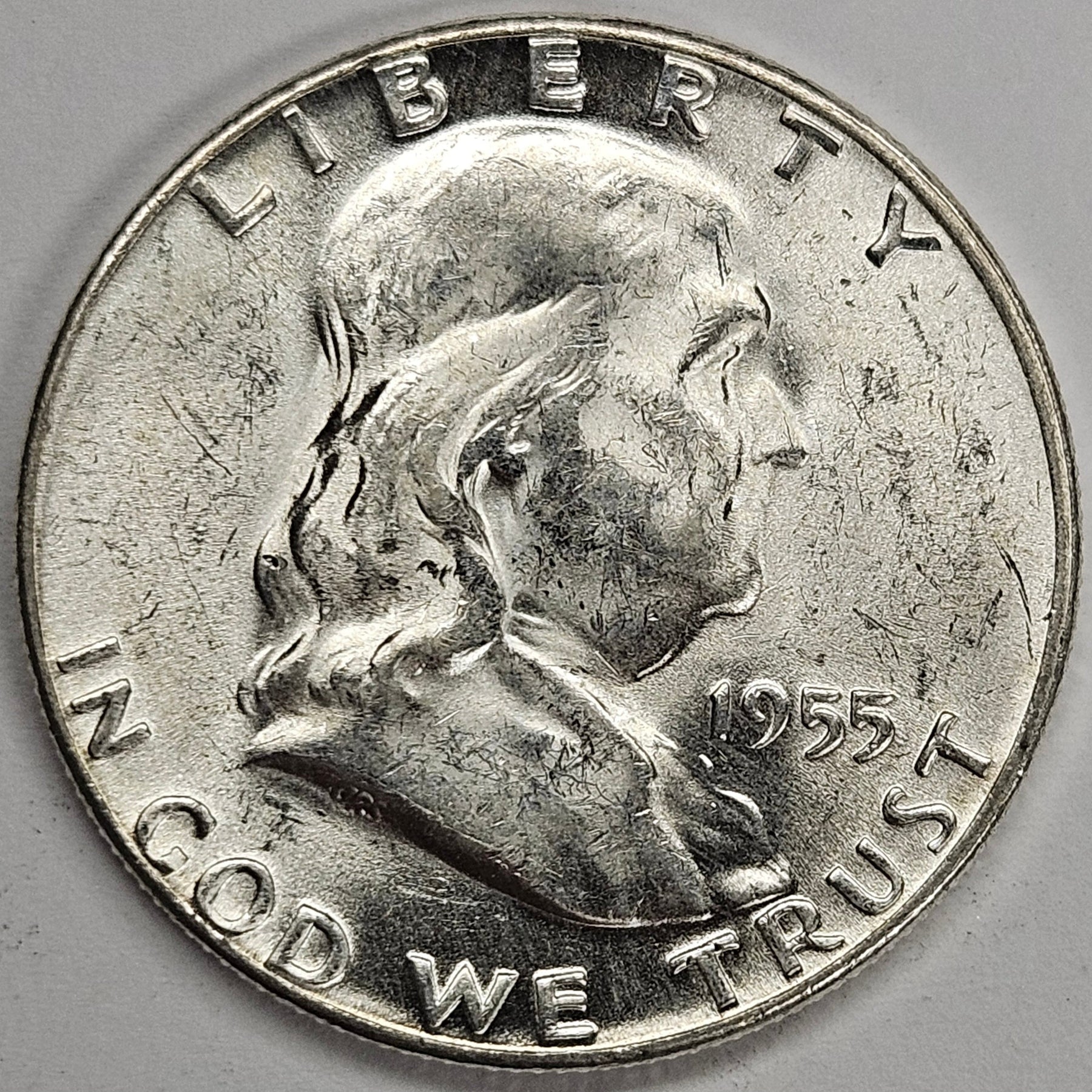 1955 Bugs Bunny Franklin Half Choice Brilliant Uncirculated – Mount ...