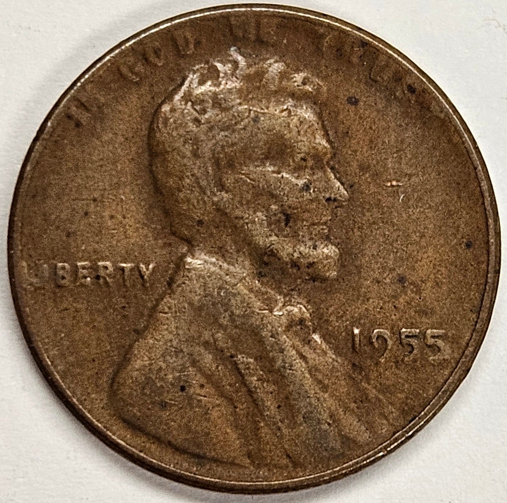 1955 Poor Man Lincoln Cent Extremely Fine – Mount Vernon Coin