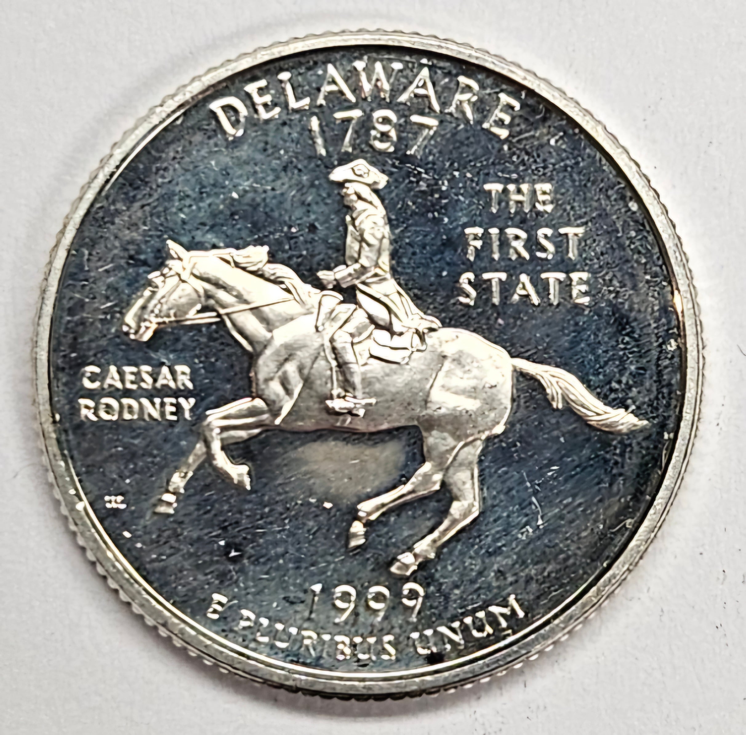 1999-S Delaware State Quarter Superb Brilliant Proof Silver – Mount ...