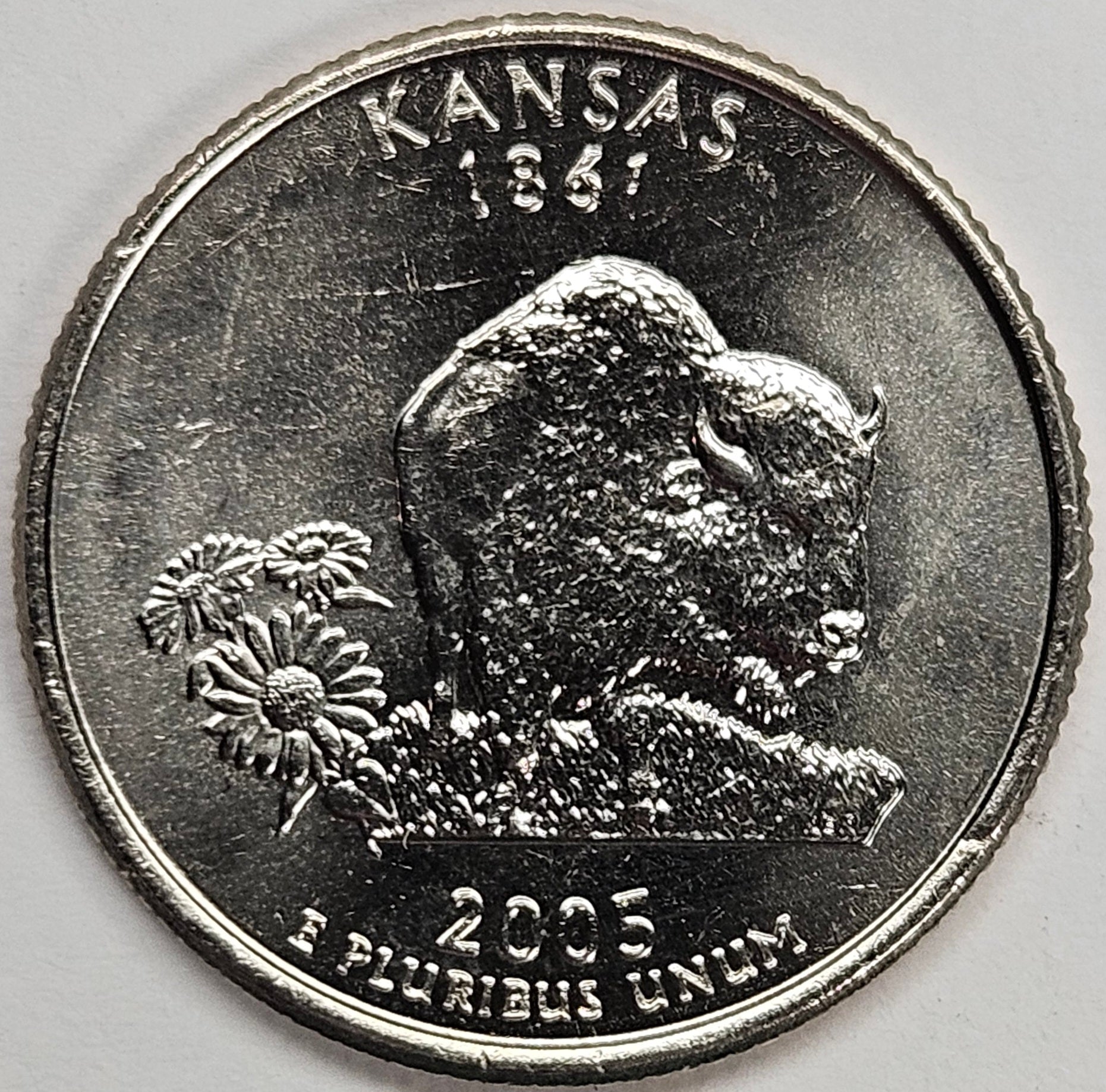 2005-D Kansas State Quarter Choice BU – Mount Vernon Coin
