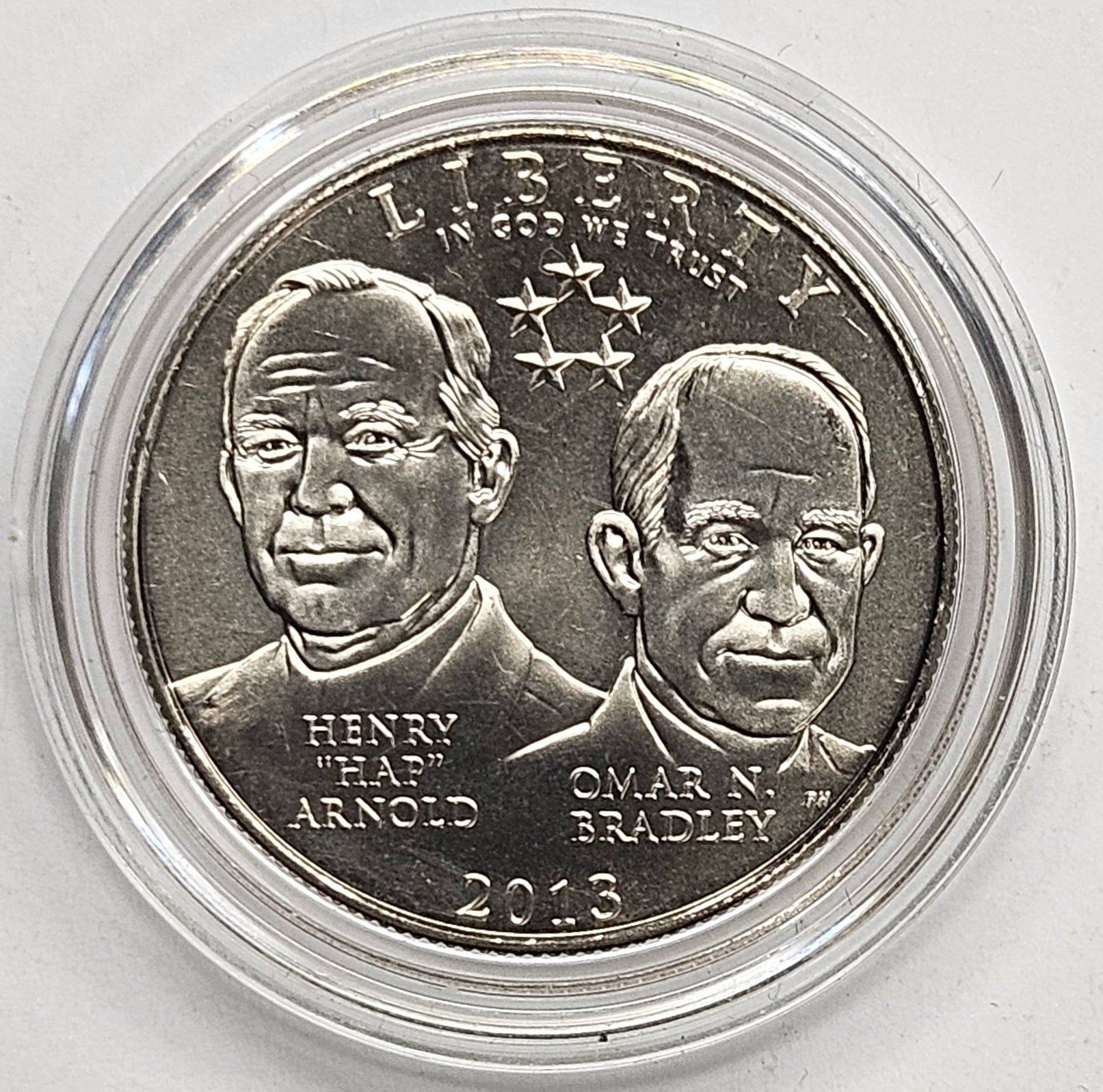 2013-D 5-Star Generals Half Gem BU in Original U.S. Mint Capsule ...