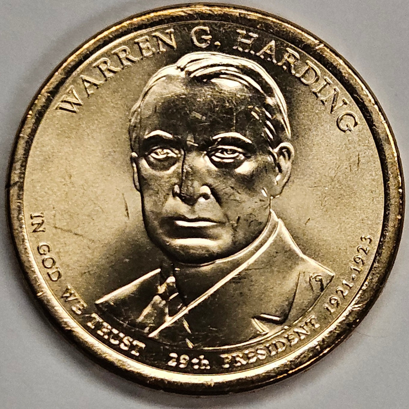 2014 Harding Presidential Dollar Choice Brilliant Uncirculated – Mount ...