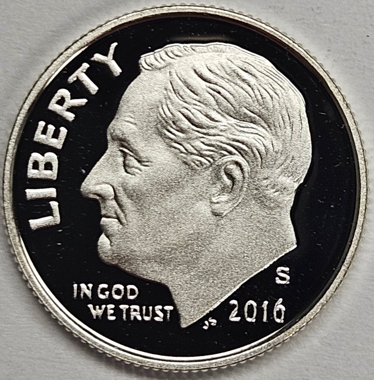 2016-S Roosevelt Dime Gem Brilliant Proof Silver – Mount Vernon Coin