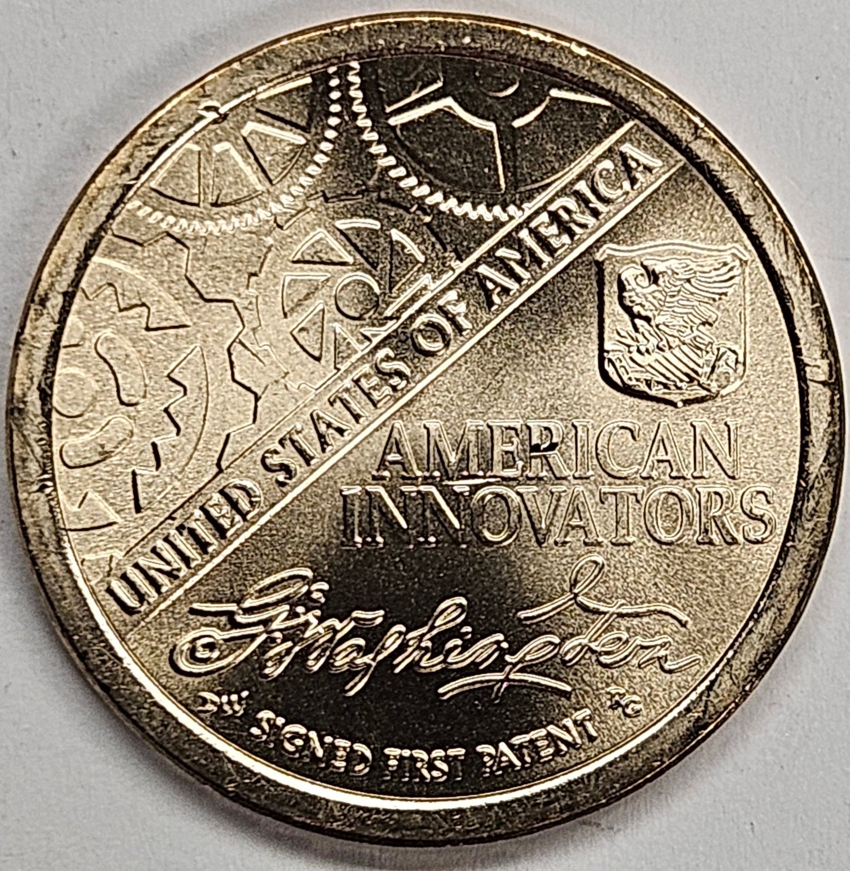 2018 Innovation Dollar First Patent Choice Brilliant Uncirculated ...