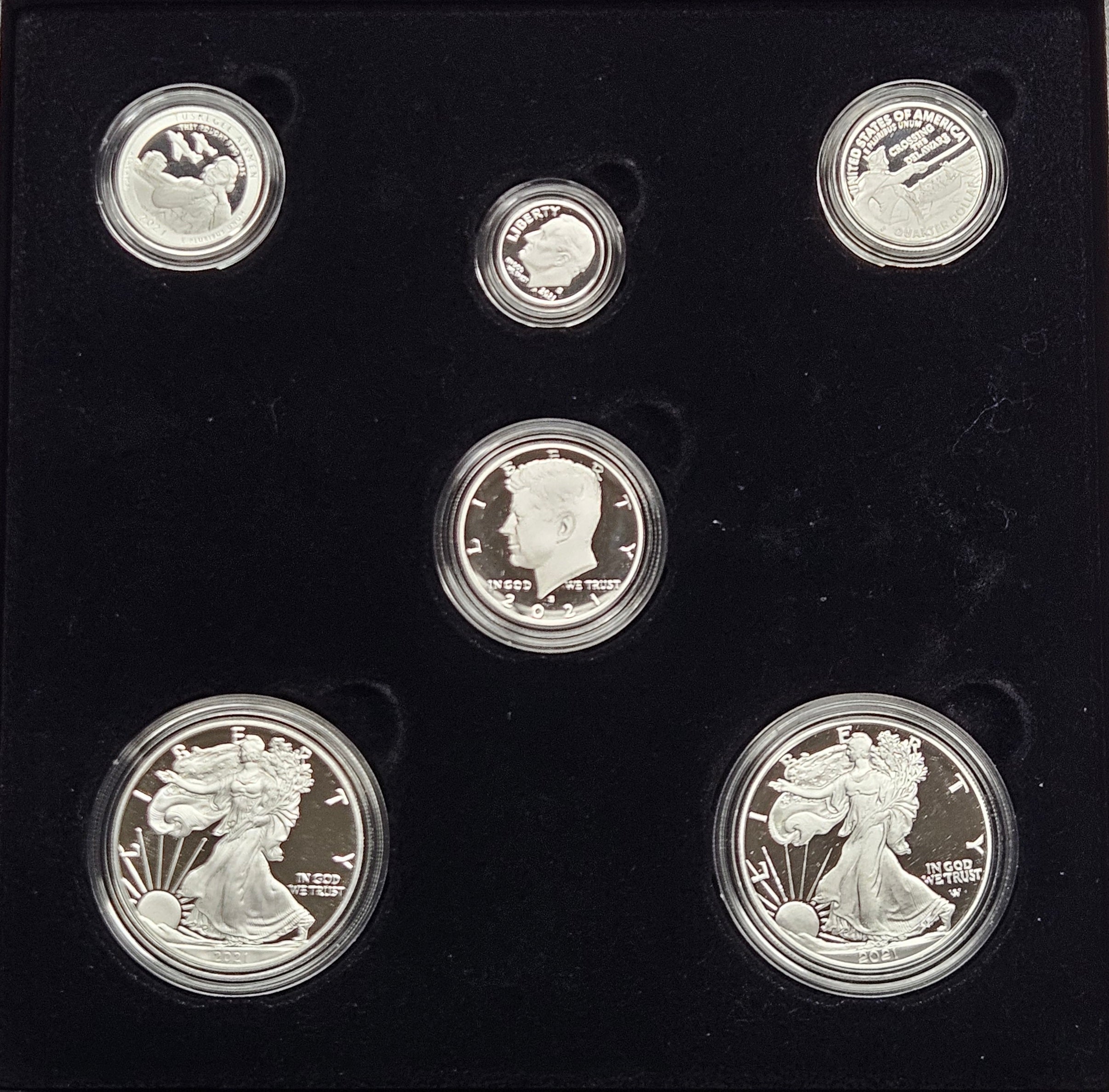 2021-S Limited Edition Silver Proof Set American Eagle Collection ...
