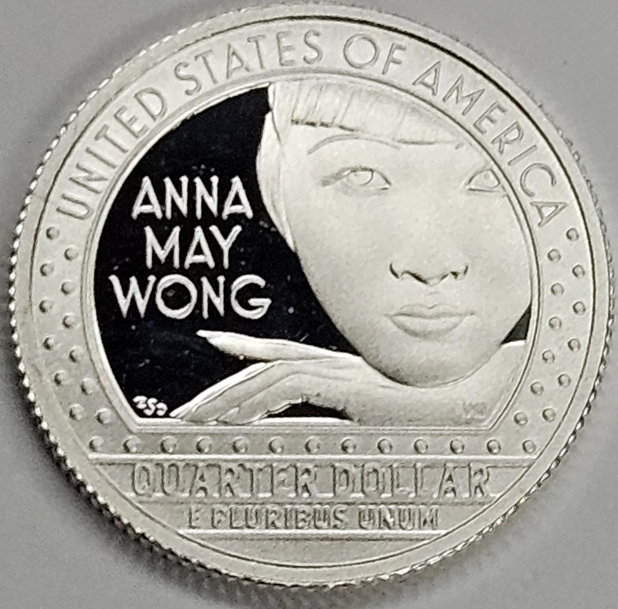 2022-S Silver Anna May Wong Famous Women Quarter Superb Brilliant Proof ...