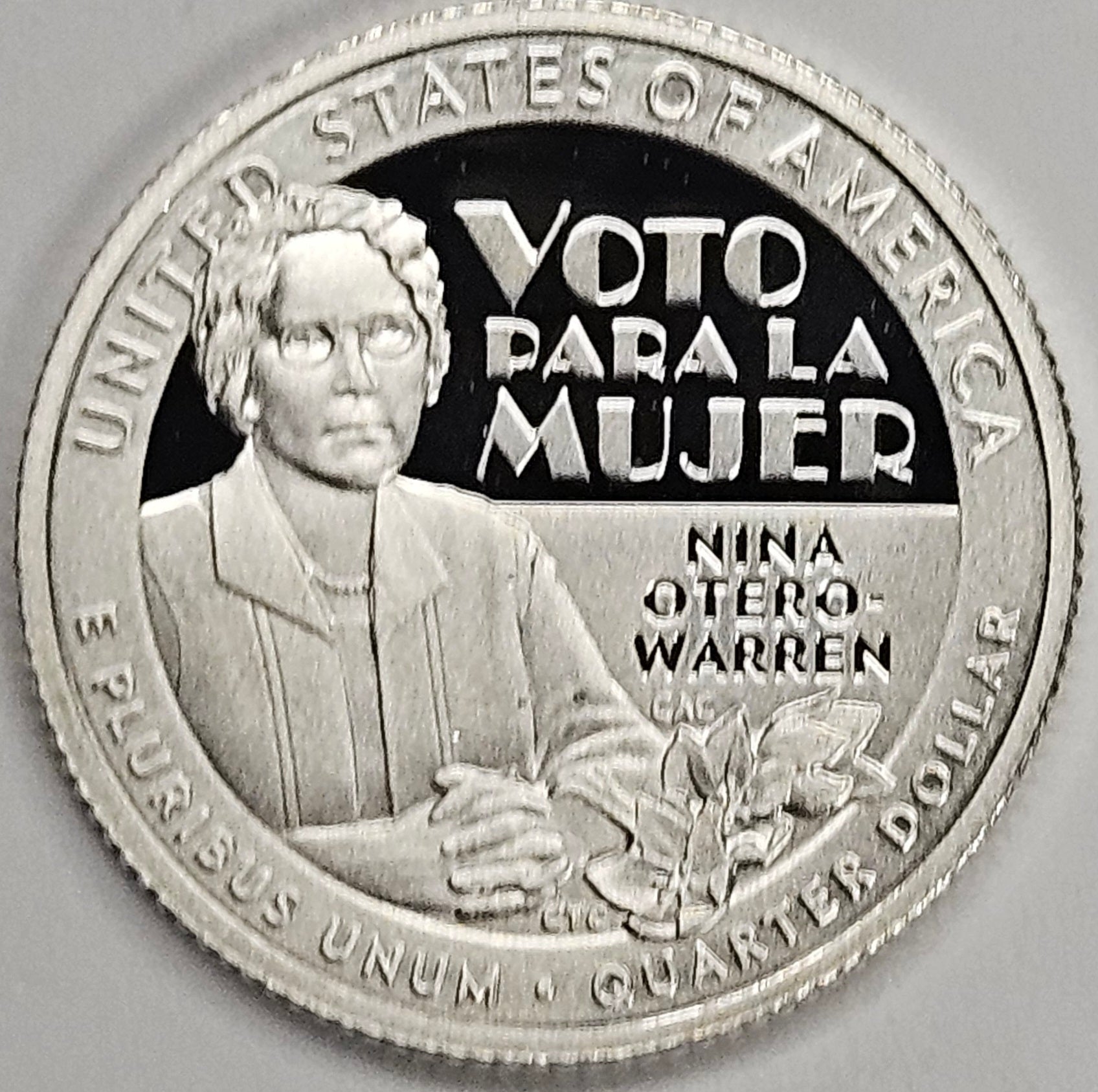 2022-S Silver Nina Otero-Warren Famous Women Quarter Superb Brilliant ...
