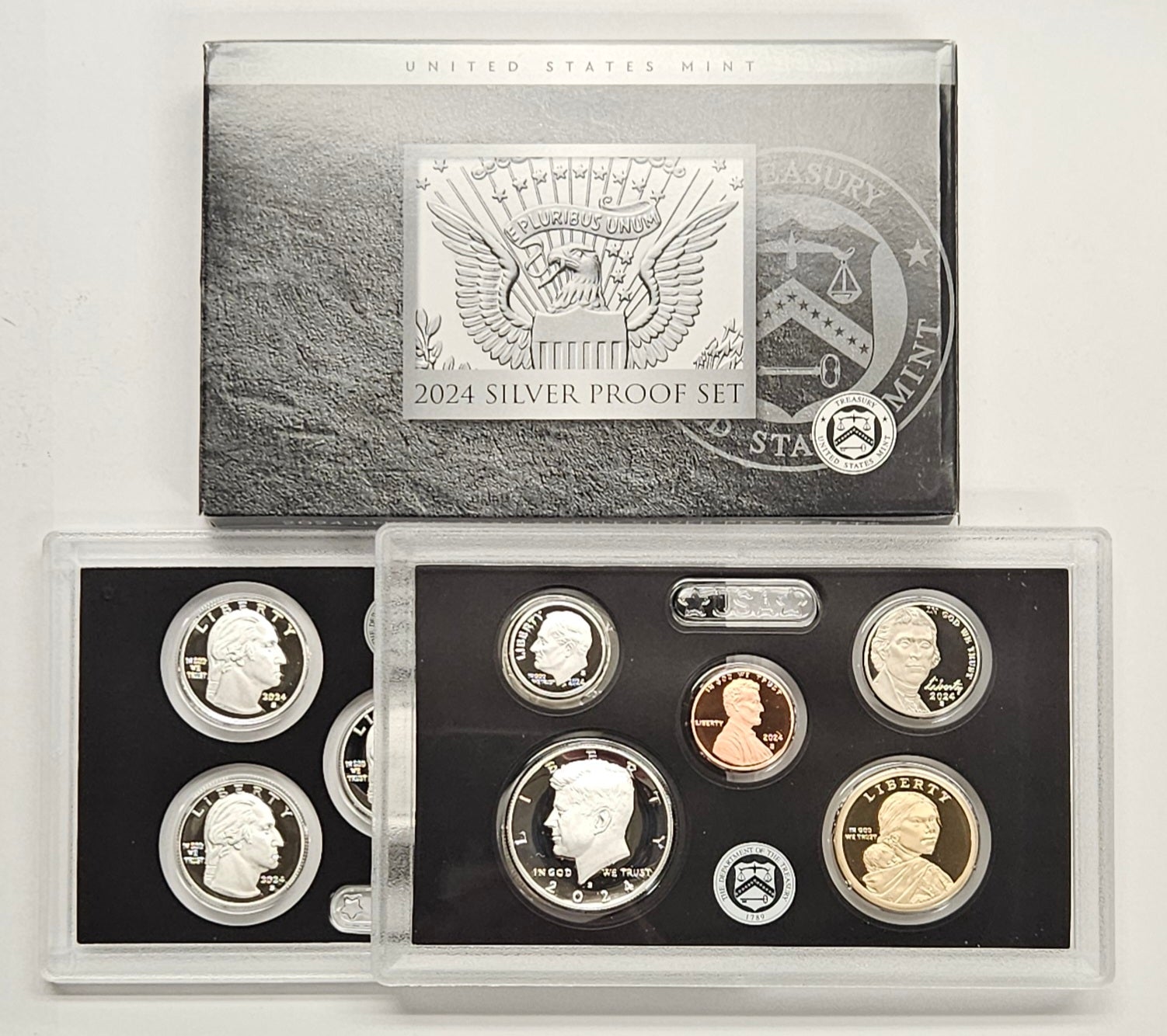 2024-S Silver Proof Set Superb Brilliant Proof – Mount Vernon Coin