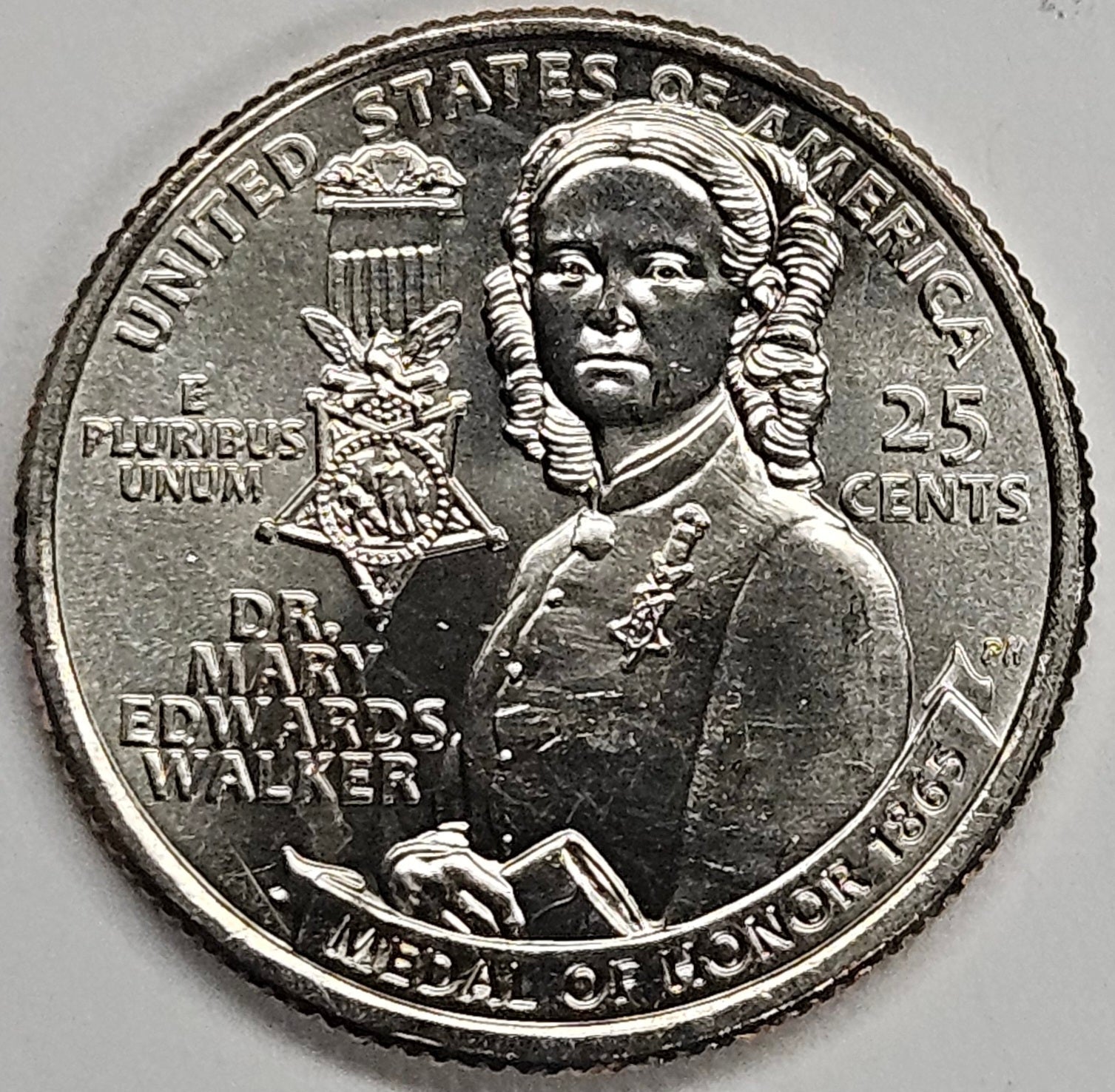 2024 Dr. Mary Edwards Walker Famous Women Quarter Choice Brilliant ...