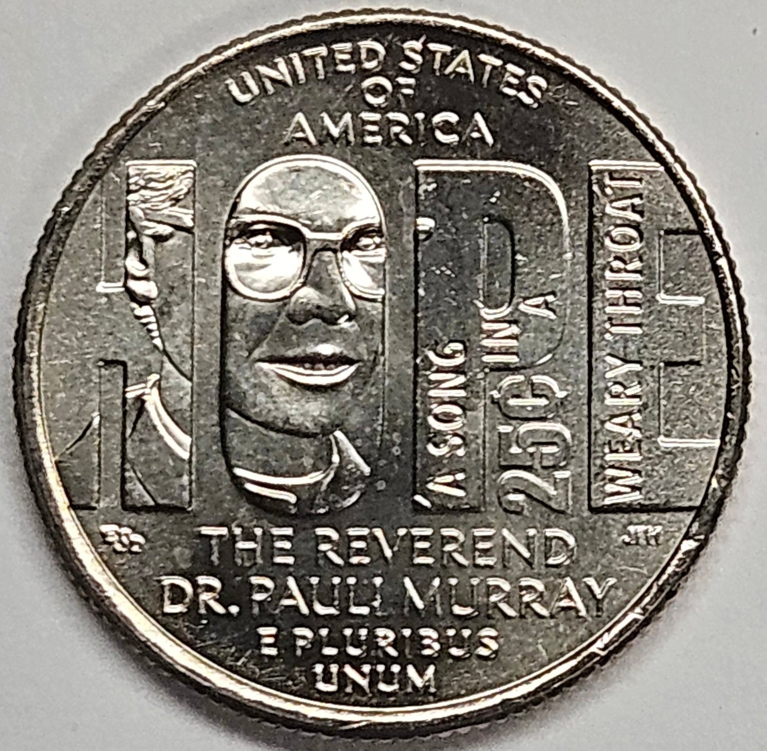 2024 Reverend Dr. Pauli Murray Famous Women Quarter Choice Brilliant ...