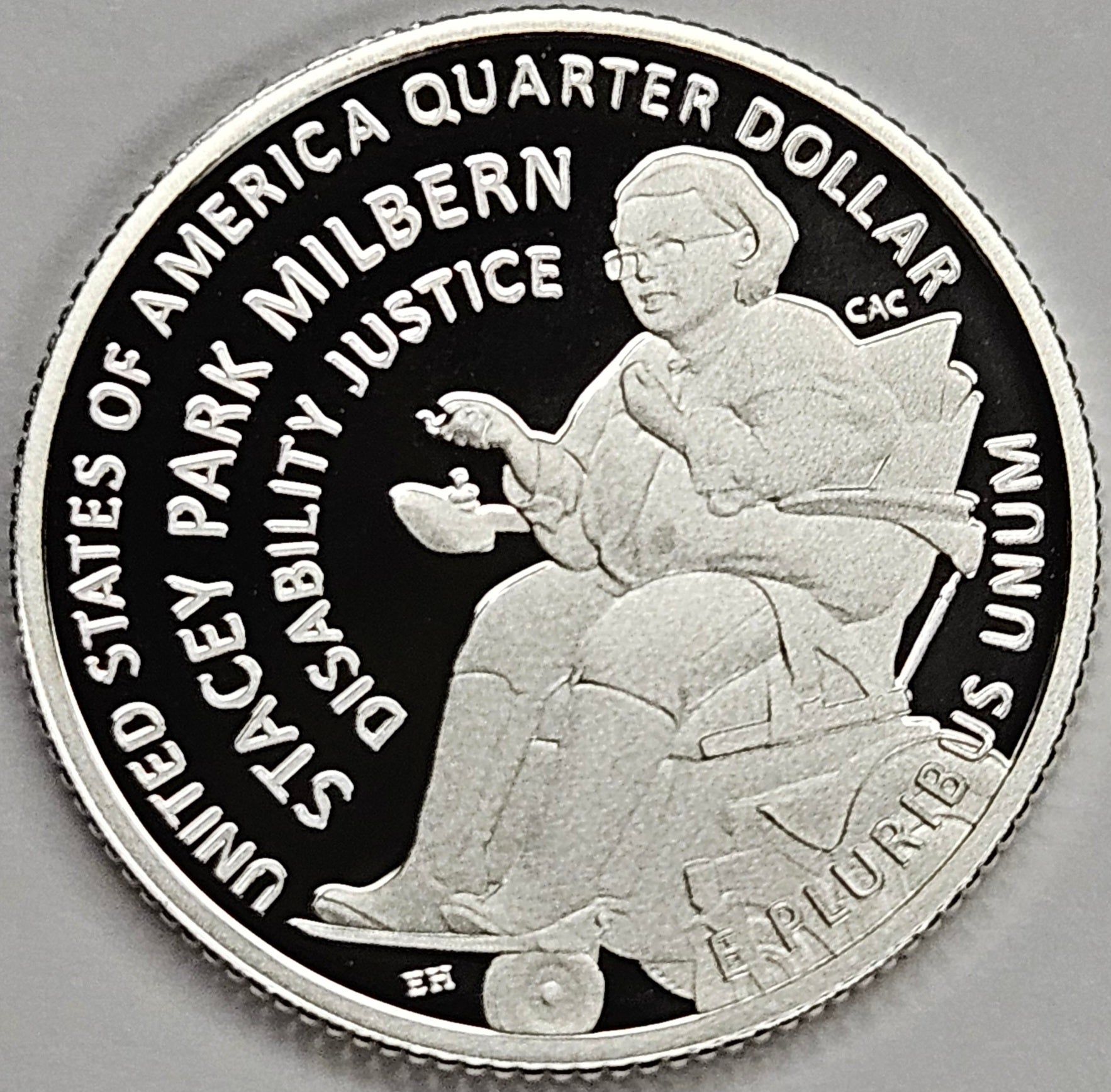 2025-S Stacey Milbern Famous Women Quarter Superb Brilliant Proof ...