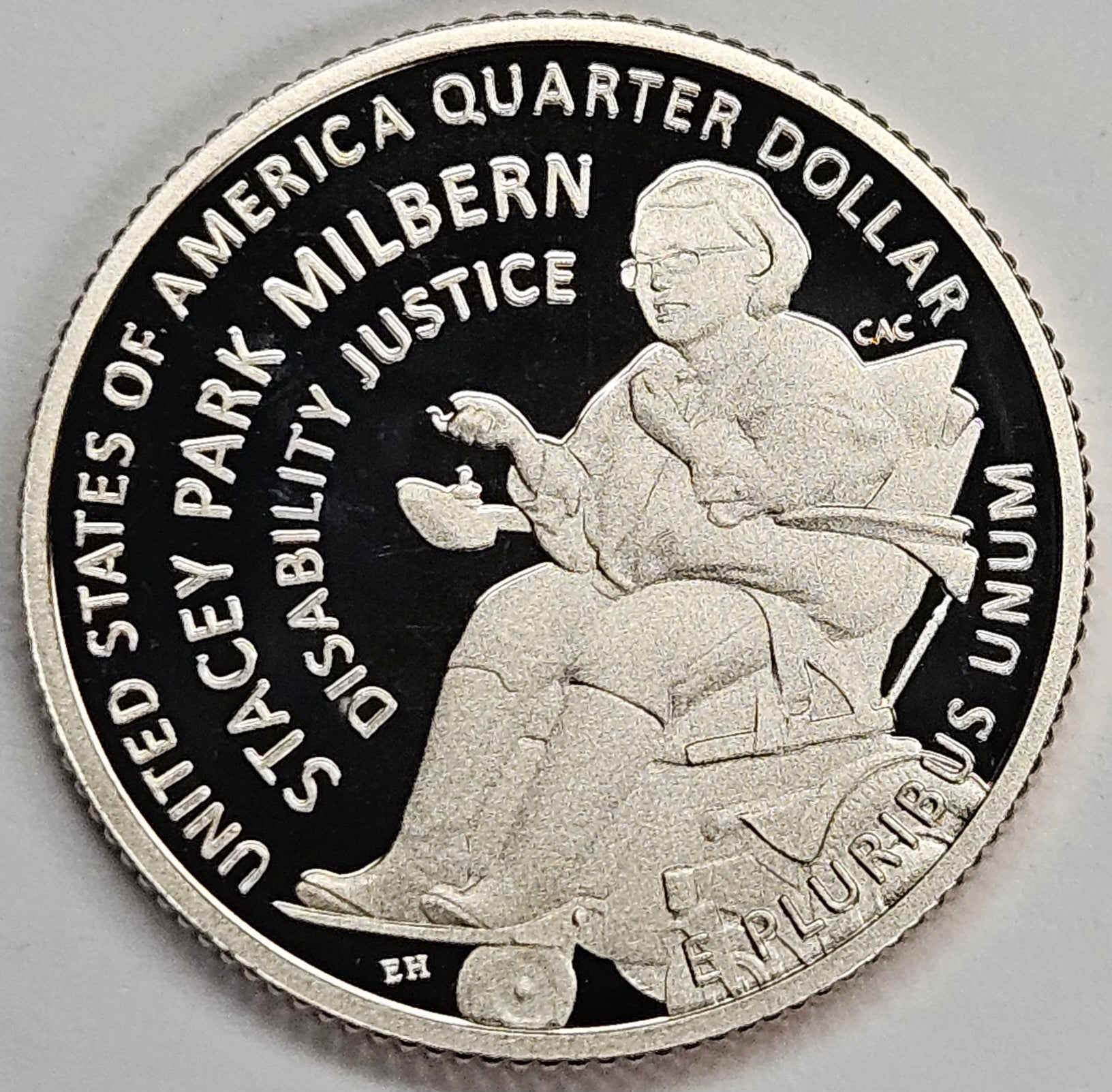 2025-S Stacey Park Milburn Famous Women Quarter Superb Brilliant Proof – Mount Vernon Coin