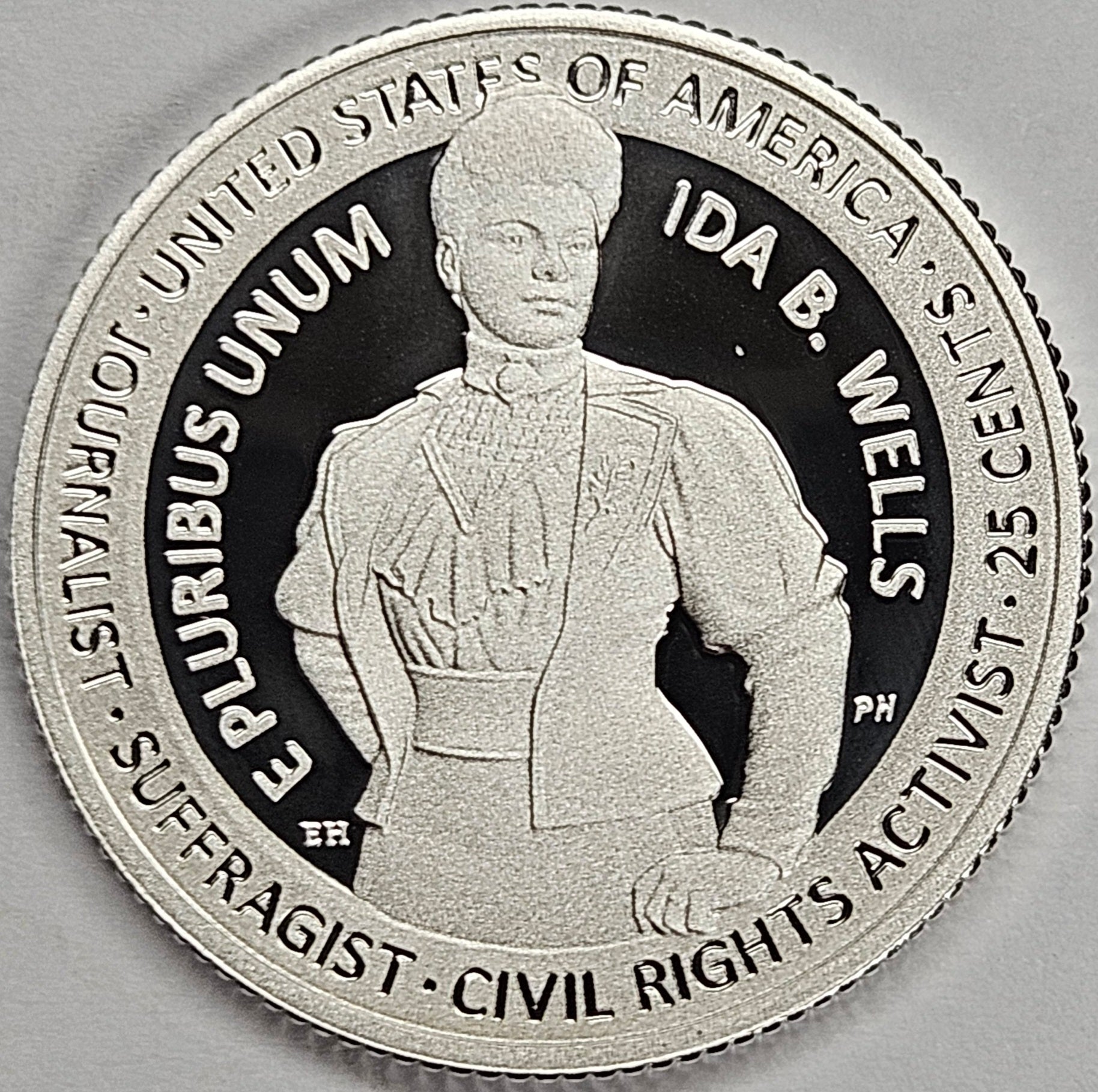 2025-S Ida B. Wells Famous Women Quarter Superb Brilliant Proof Silver ...