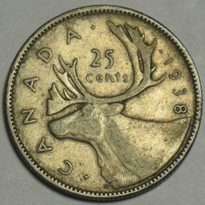 1937 Canadian Quarter Extremely Fine – Mount Vernon Coin