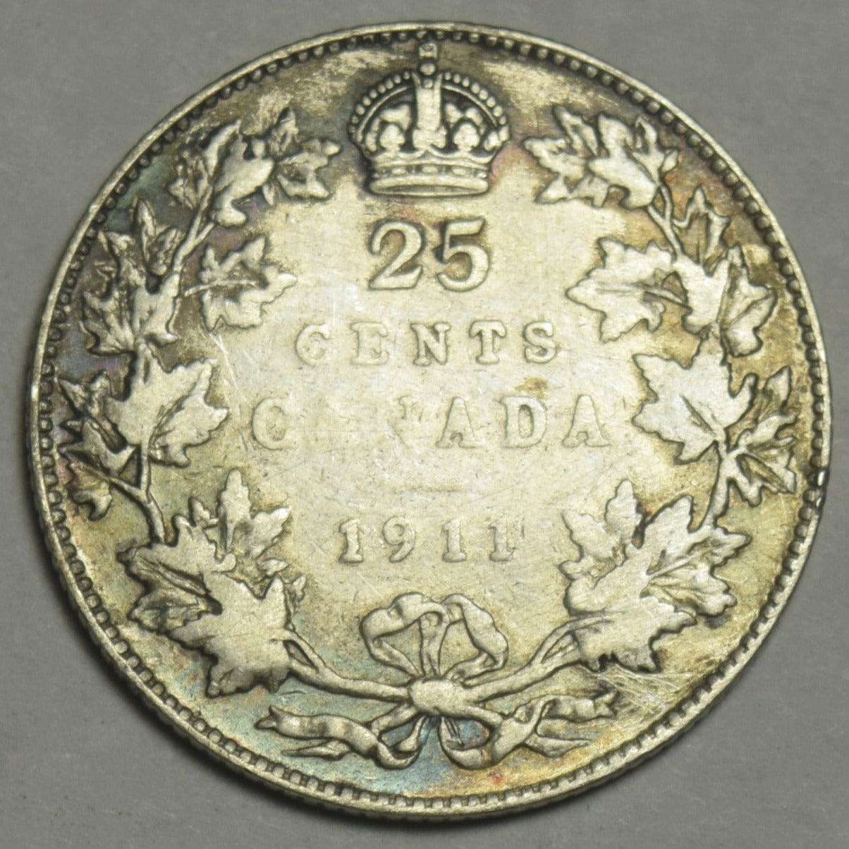 1911 Canadian Quarter Very Fine – Mount Vernon Coin