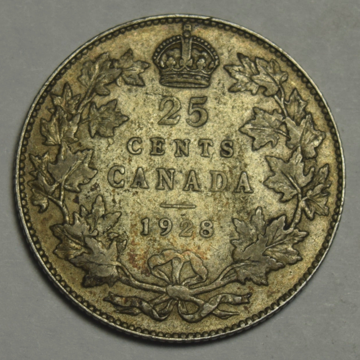 1928 Canadian Quarter Extremely Fine – Mount Vernon Coin