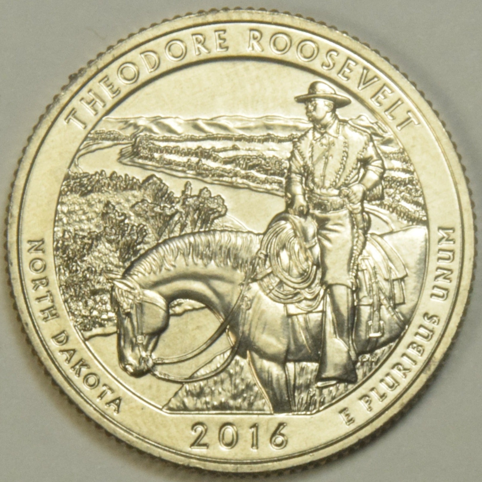 2016-S Roosevelt National Park, ND Quarter Gem Brilliant Uncirculated ...