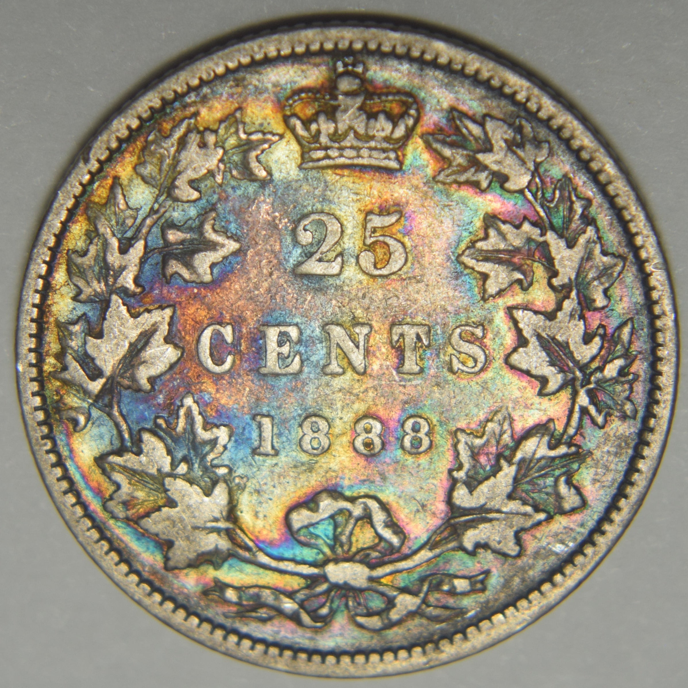 1888 Canadian Quarter Fine – Mount Vernon Coin