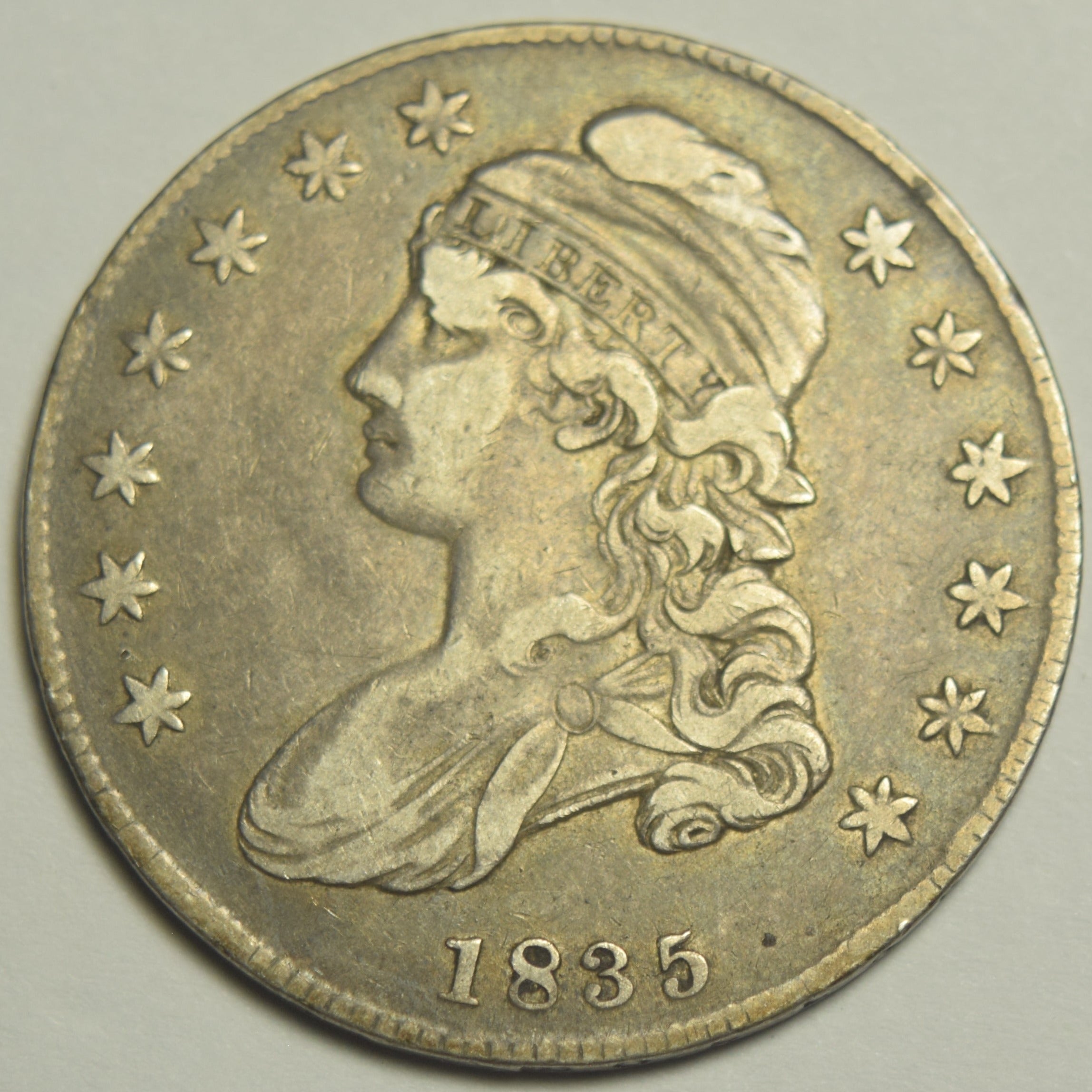 1835 Bust Half Extremely Fine – Mount Vernon Coin