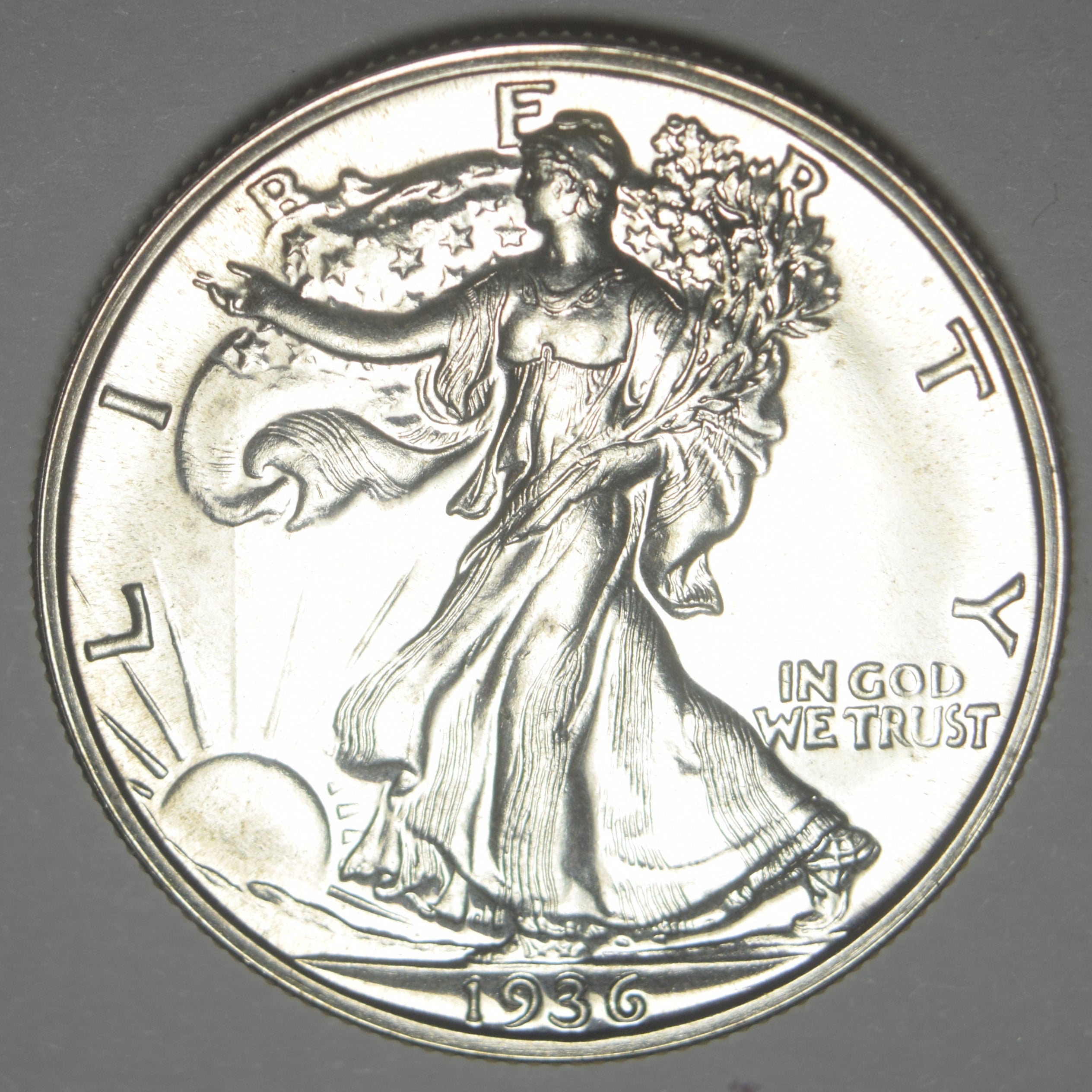 1936 Walking Liberty Half Gem Brilliant Proof – Mount Vernon Coin